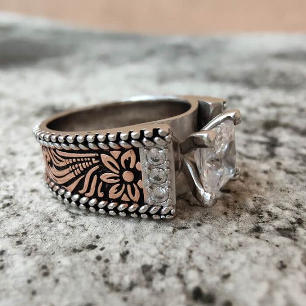 Turquoise Ring| Western Ring – Retro Turquoise