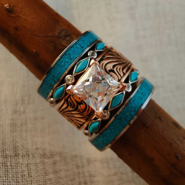 Western Diamond Ring| Under $100 – Page 3 – Retro Turquoise