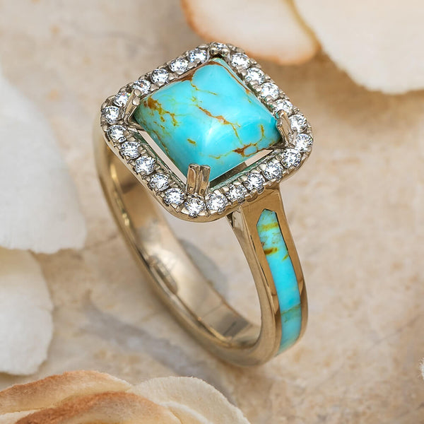 Turquoise Ring – Retro Turquoise